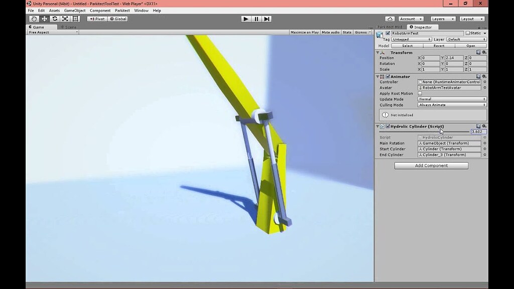 How to Make a Hydraulic Press? - Unity Engine - Unity Discussions