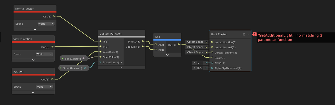 "Redefinition of _Time" error in Custom Function Node - Unity Engine ...