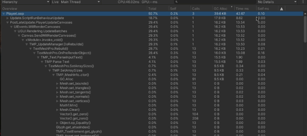 Text Mesh Pro Garbage Collection Unity Engine Unity Discussions