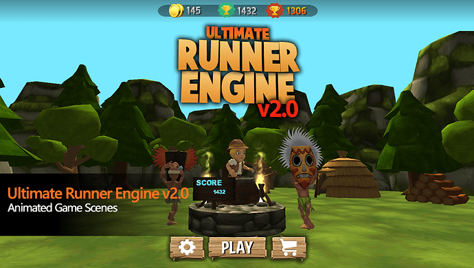 ULTIMATE RUNNER ENGINE - Complete Runner Game Template [Mobile Ready ...