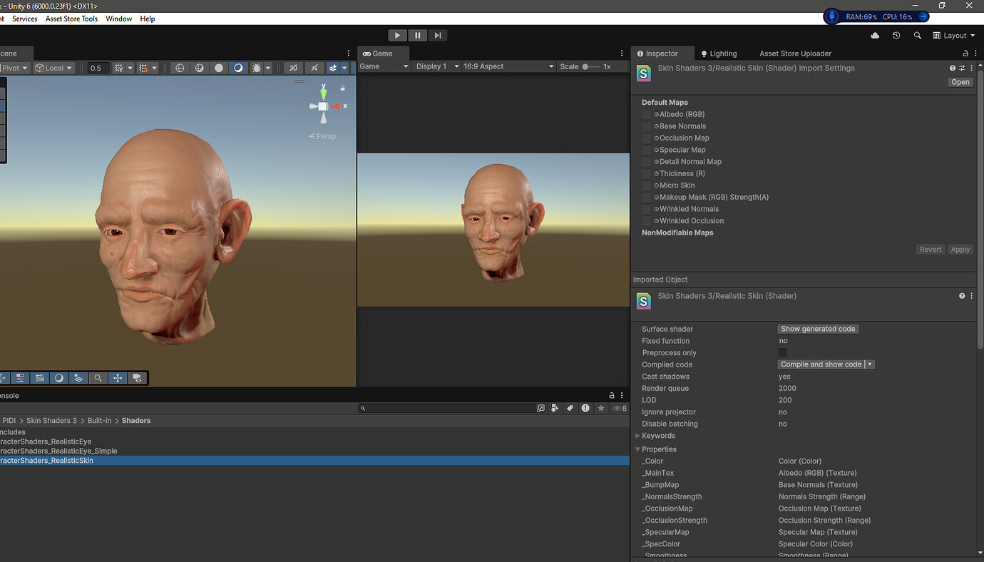 [NEW RELEASE] PIDI - Skin & Eye Shaders 3. Advanced materials for your ...