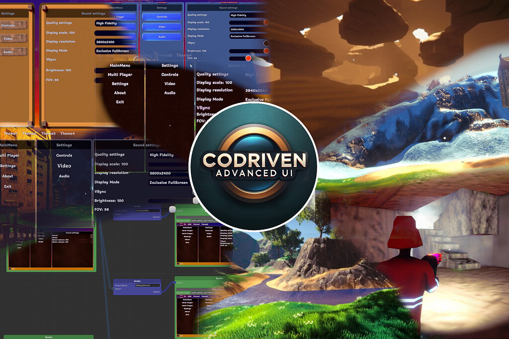 [Released] CoDriven Advanced UI & Multiplayer Game - Community Showcases - Unity Discussions