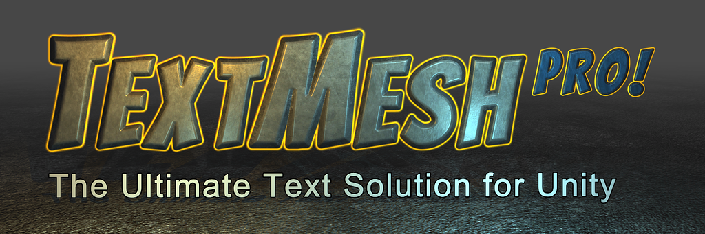 Text Mesh Pro - The Ultimate Text Solution for Unity - Powerful & Flexible - Advanced Text ...