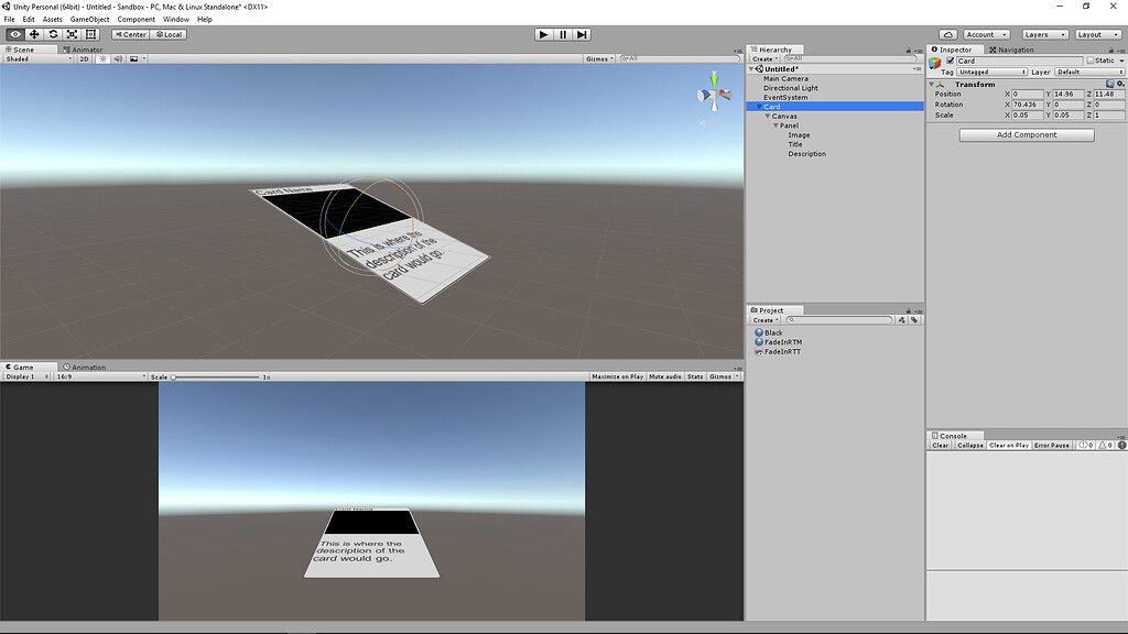 Card Game 2D vs 3D - Unity Engine - Unity Discussions