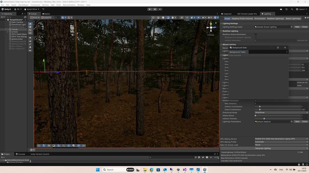 When baking data last 4 seconds it goes all dark/no shadows (HELP) - Unity Engine - Unity ...