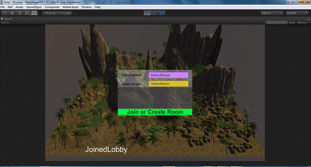 Join Or Create Room Button Doesn't Work - Unity Engine - Unity Discussions