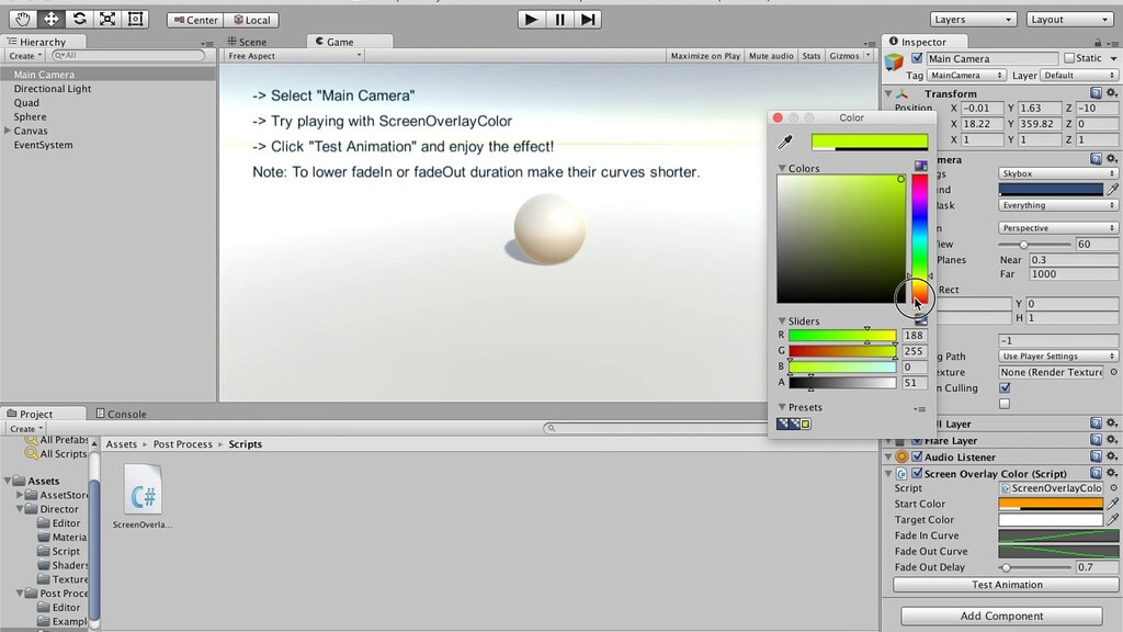 [RELEASED] Super White Screen! - Transition Image Effect - Community ...