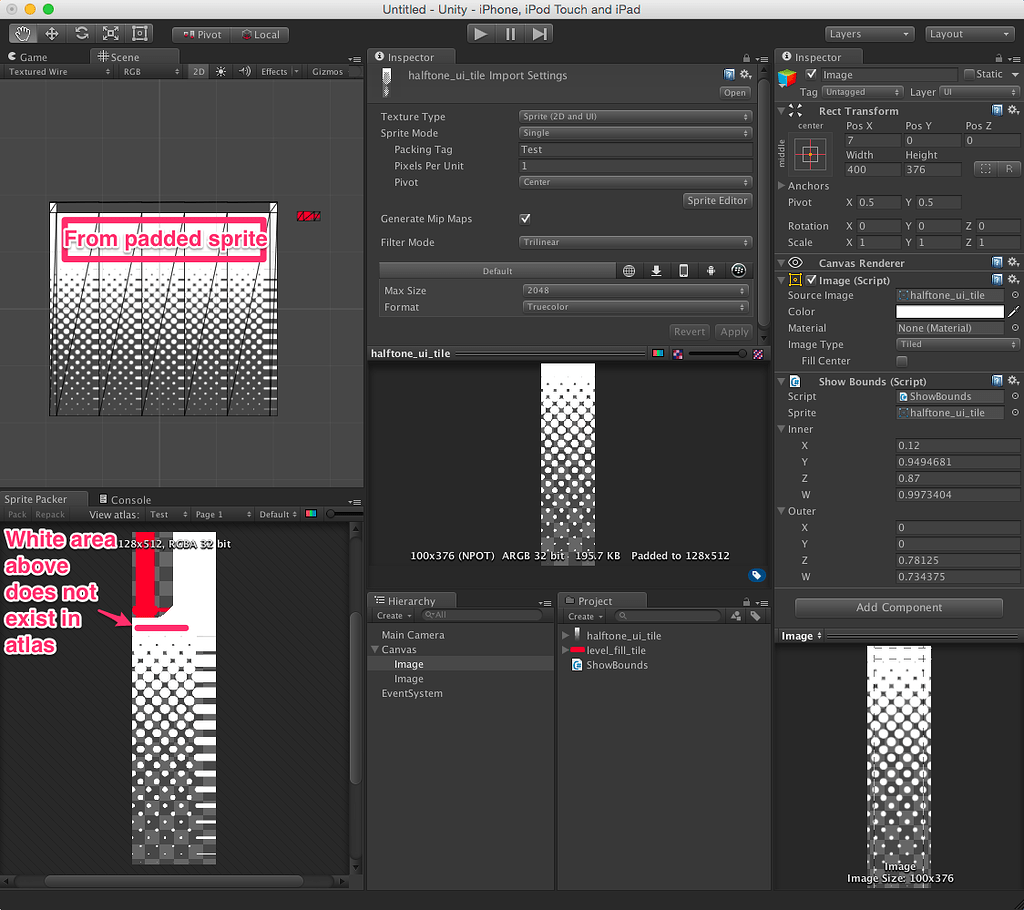 Sprite Borders + Mip maps issue on iOS (RC3) - Unity Engine - Unity ...