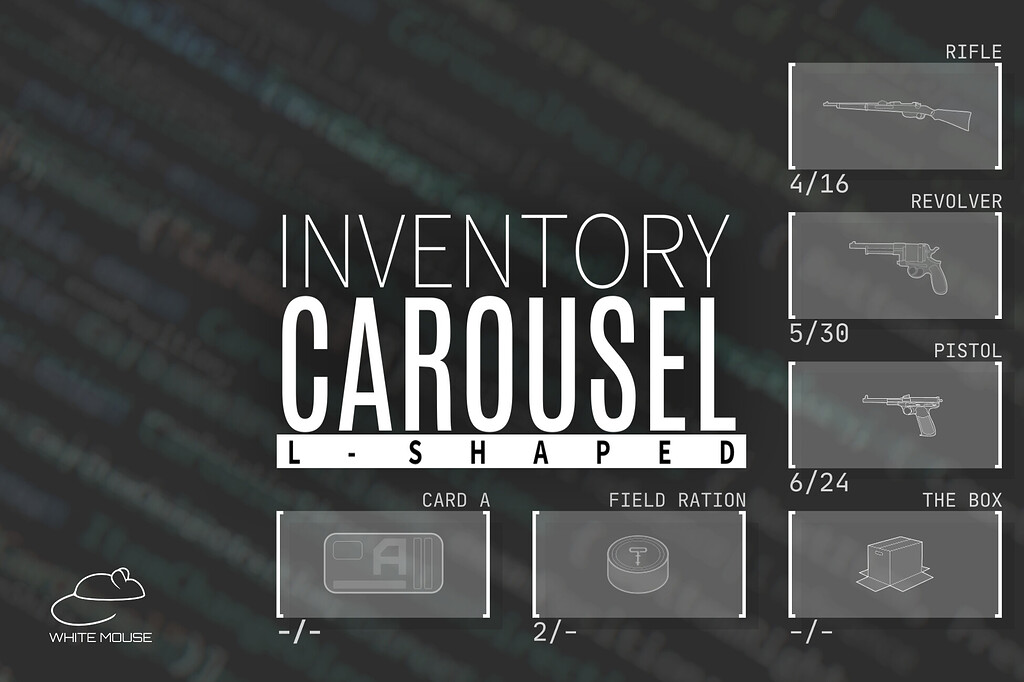 Inventory Carousel: L-Shaped - Community Showcases - Unity Discussions