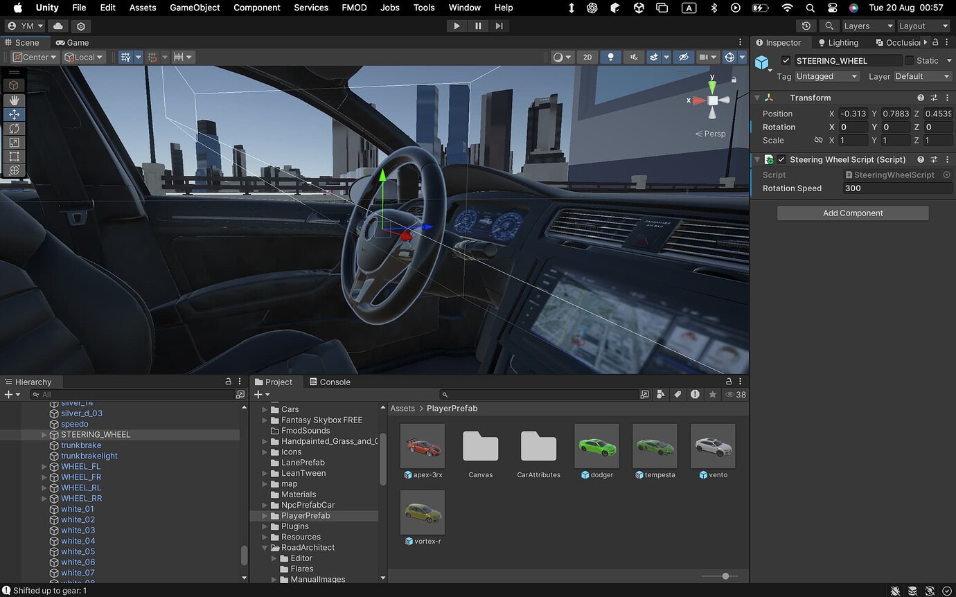 How do i rotate a steering wheel in unity - Unity Engine - Unity Discussions