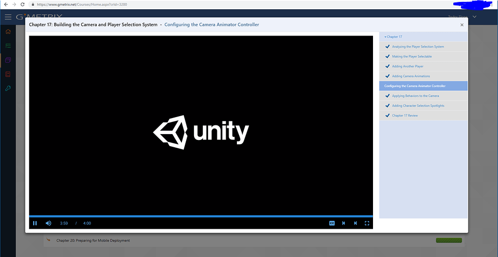 Gmetrix Video is Bugged - Learn Content - Unity Discussions