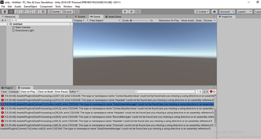 Help wanted: Integration of unity with emotiv insight/muse eeg - Unity Engine - Unity Discussions