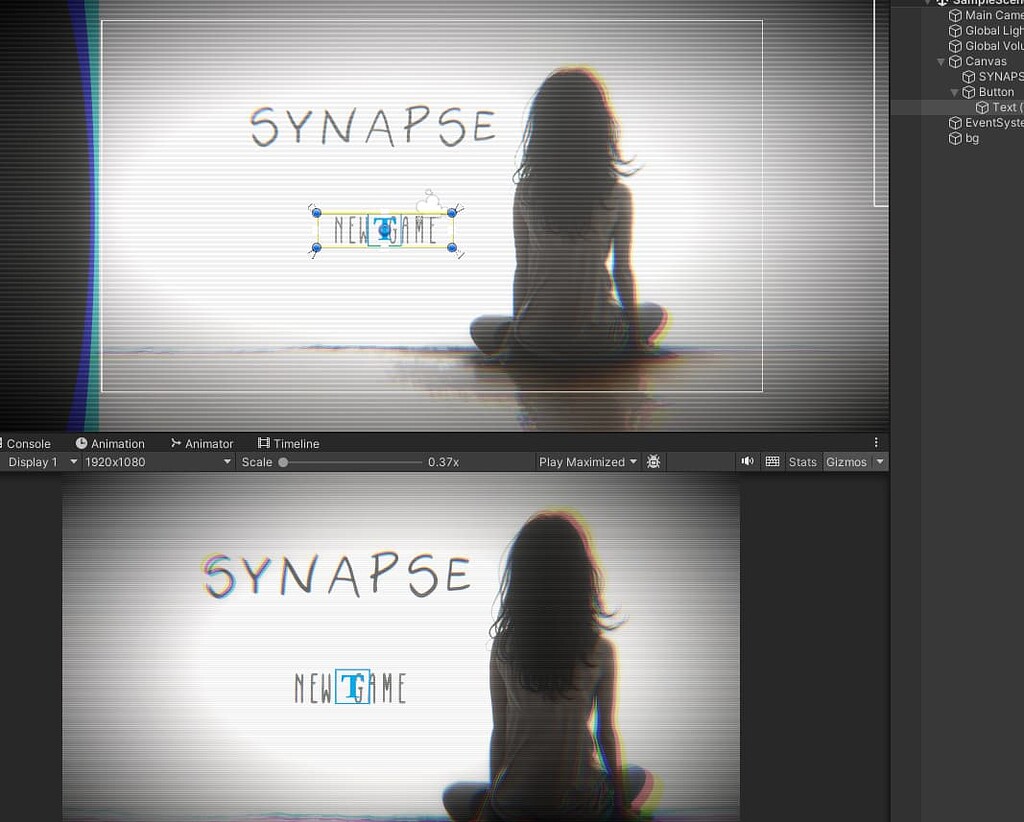 Is there anyway to remove T sembol of Textsmashpro while in the play mode - Unity Engine - Unity ...