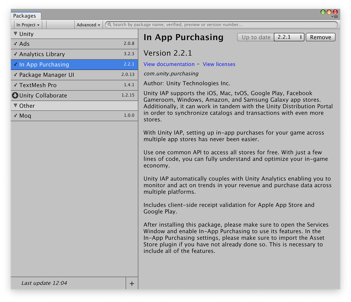 Unity IAP package 5.0.2 is now available - Page 4 - Unity Services ...