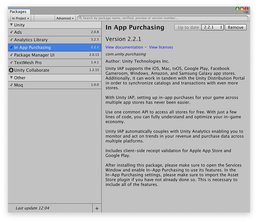 Unity IAP package 5.0.0 is now available - Page 4 - Unity Services - Unity Discussions