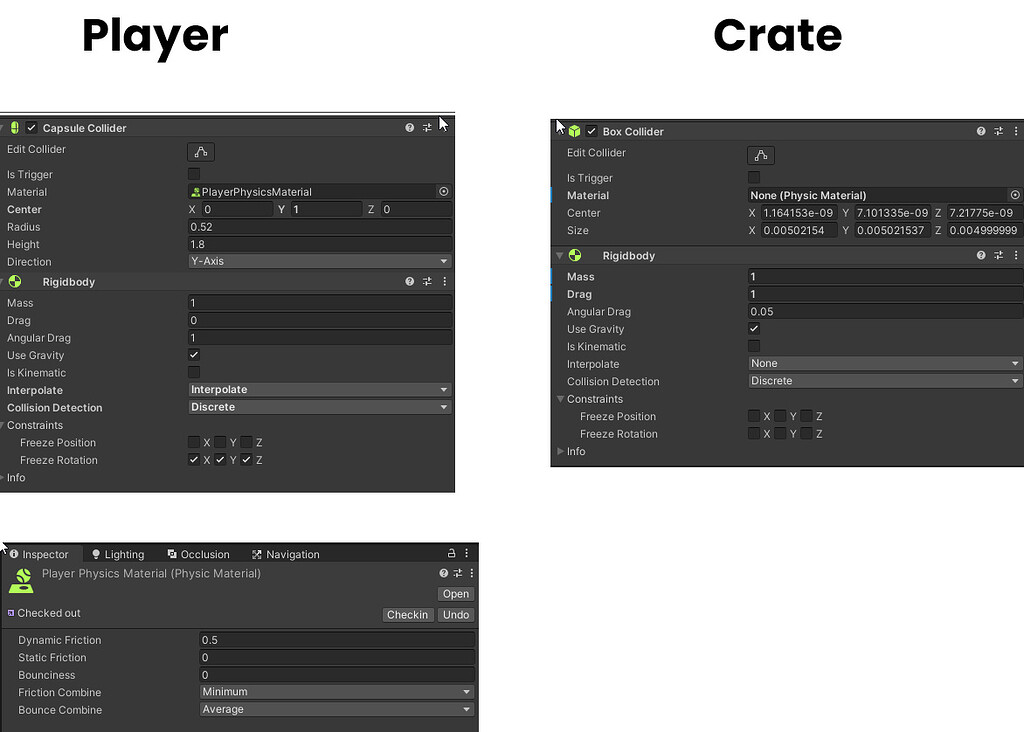 FPS Controller Jumping on Objects Issue: RigidBody Setup - News & General Discussion - Unity ...