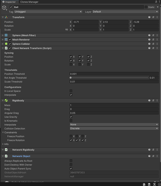 How to make a Client Network Rigidbody? - Unity Engine - Unity Discussions