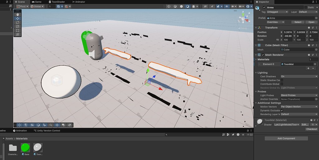 Toon Shader's Outline Doesnt stick to mesh - Unity Engine - Unity ...