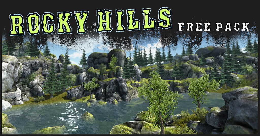 [RELEASED] Rocky Hills Free Environment pack - Community Showcases ...