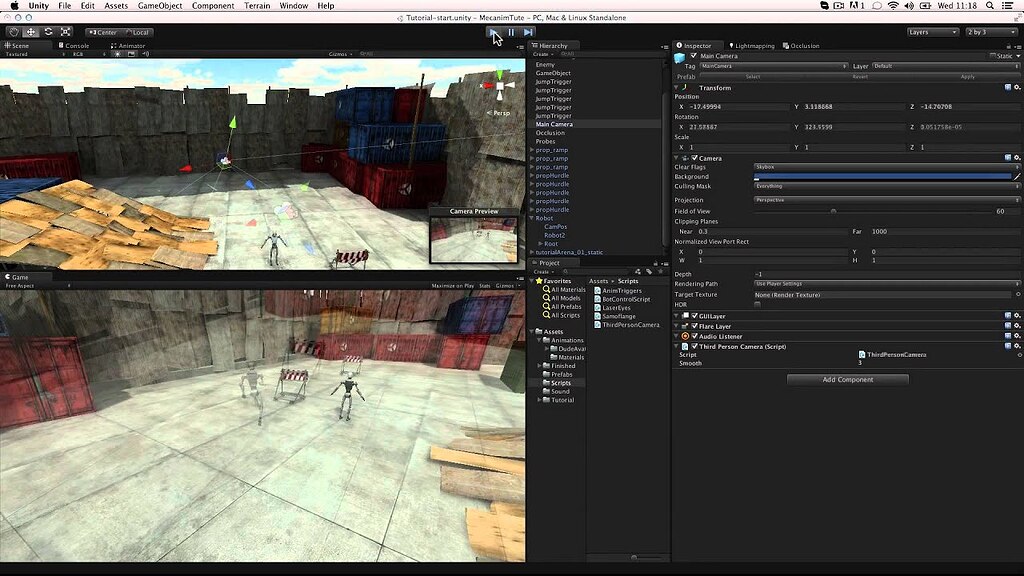 Mecanim Unity 4.0 starter tutorial - Learn Content - Unity Discussions