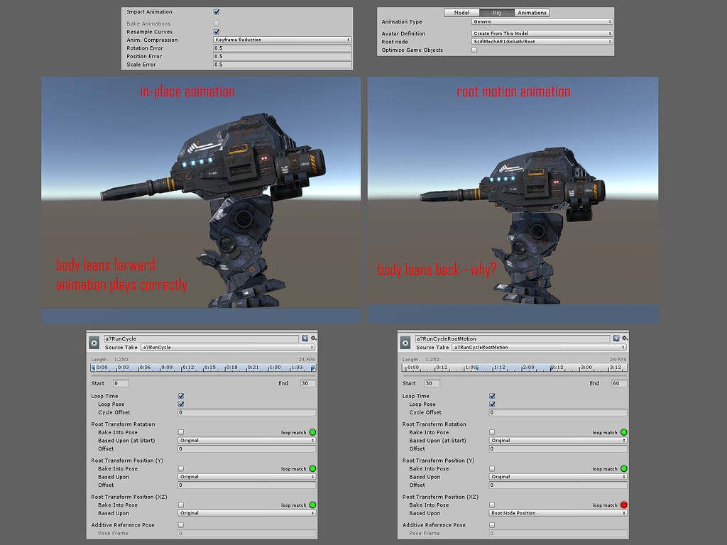 root motion animation - model leans backward - Unity Engine - Unity ... root motion animation - model leans backward - Unity Engine - Unity ...