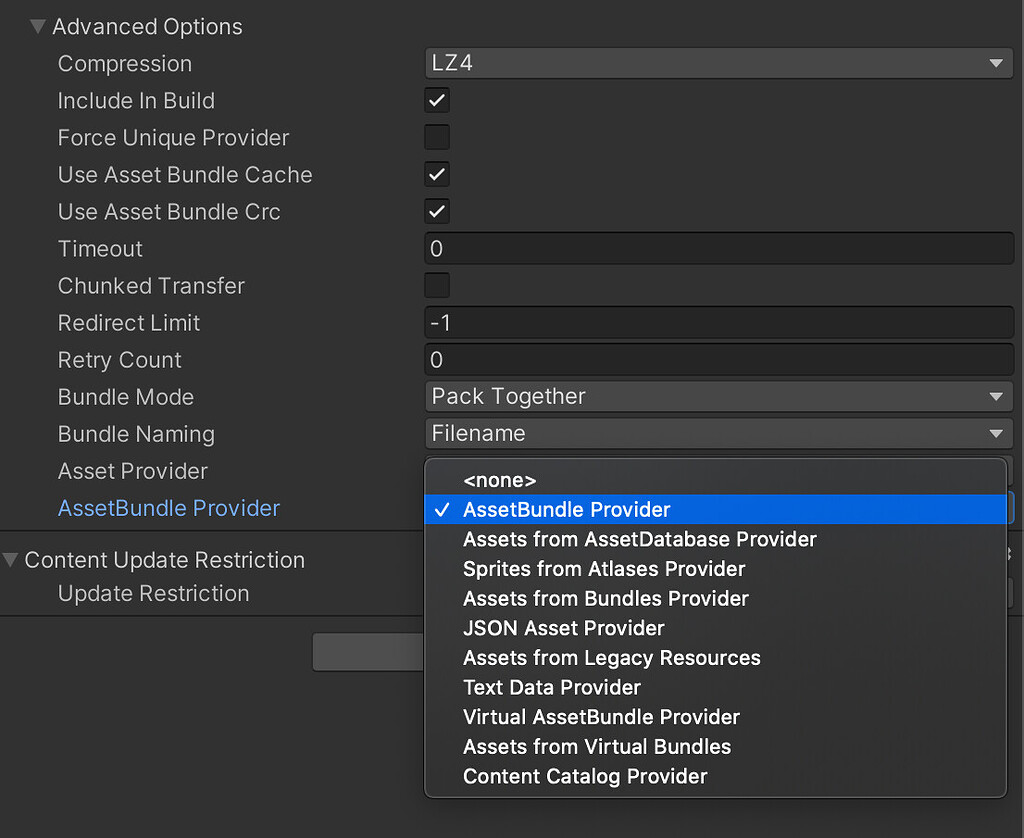 [SOLVED] Custom asset bundle provider doesn't show up - Unity Engine - Unity Discussions