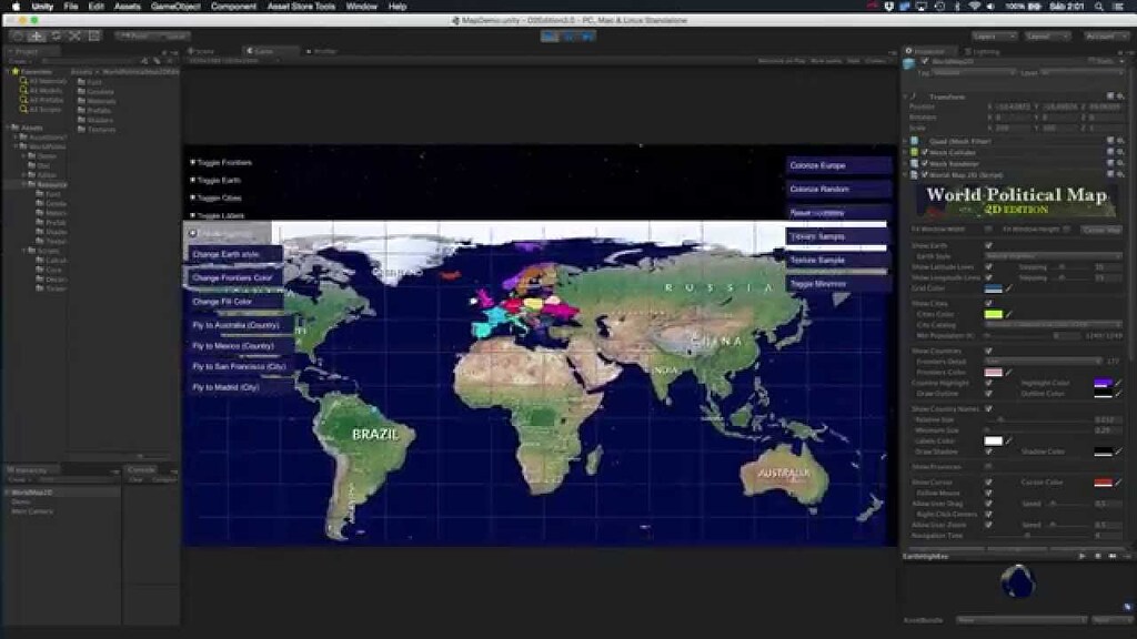 [WIP] World Political Map - 2D Edition - Fully interactive and ...