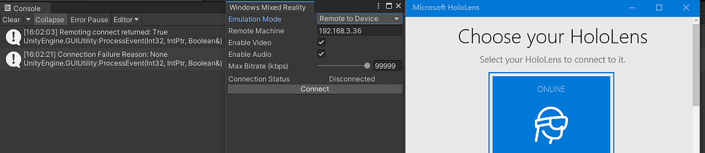 Windows XR Plugin Remoting cannot connect - Unity Engine - Unity ...