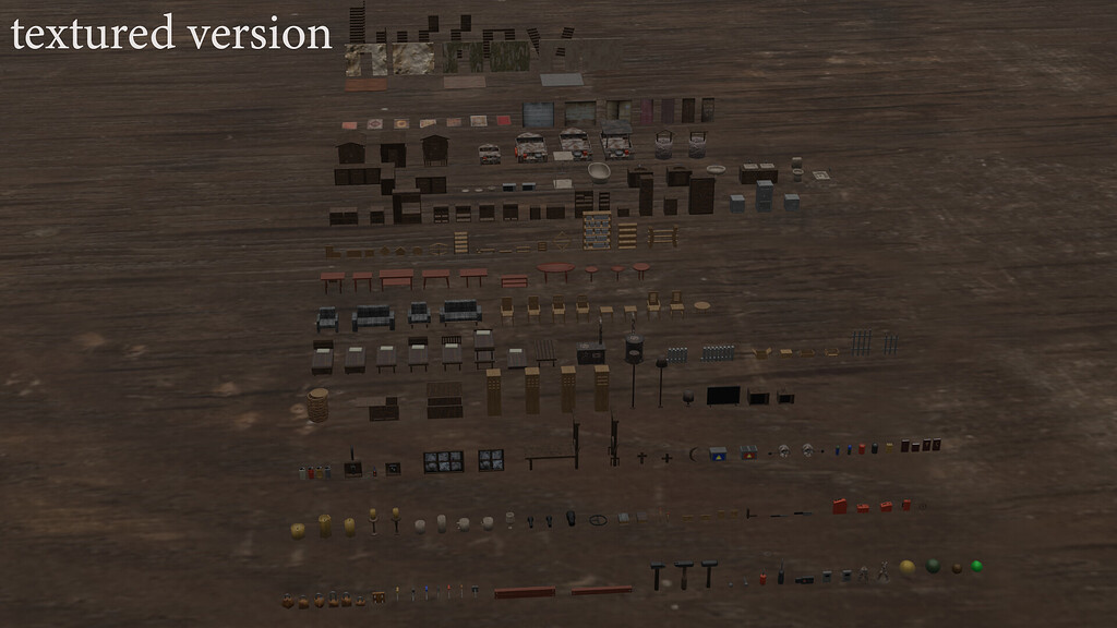 Horror Game Objects I made (asset pack) - Community Showcases - Unity ...