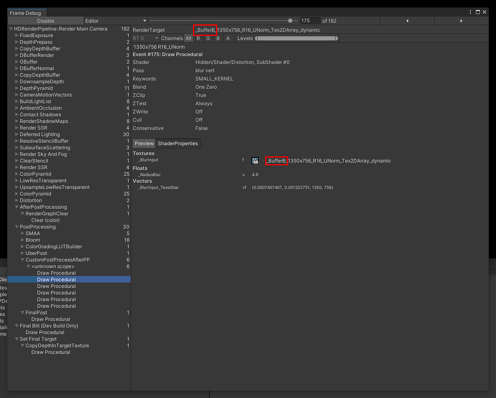 Post process effect, SetTexture issue - Unity Engine - Unity Discussions