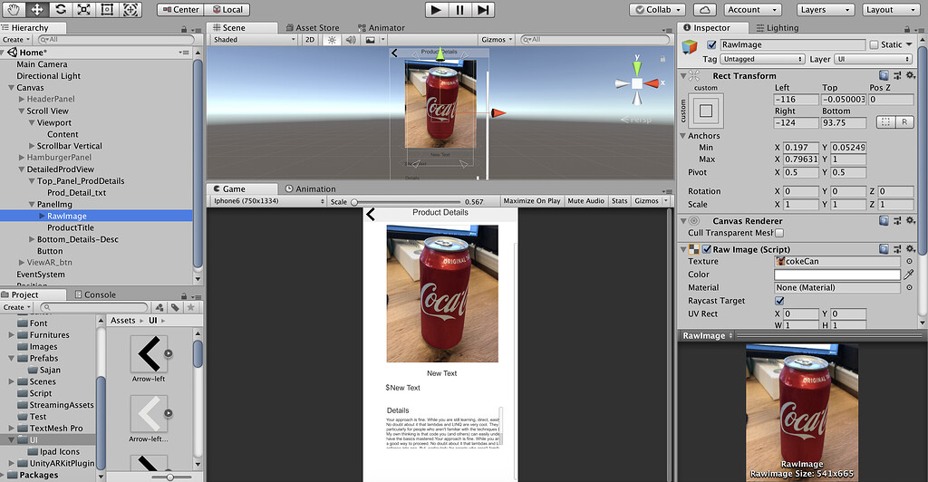 How to avoid Images looking stretched when using customized anchors? - Unity Engine - Unity ...