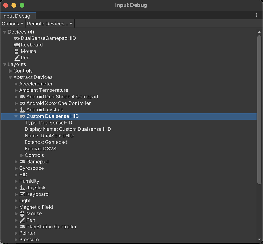 Custom DualSense gampad HID - Unity Engine - Unity Discussions
