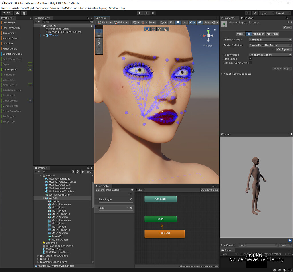 How to setup a Mecanim character to play face animation? - Unity Engine - Unity Discussions
