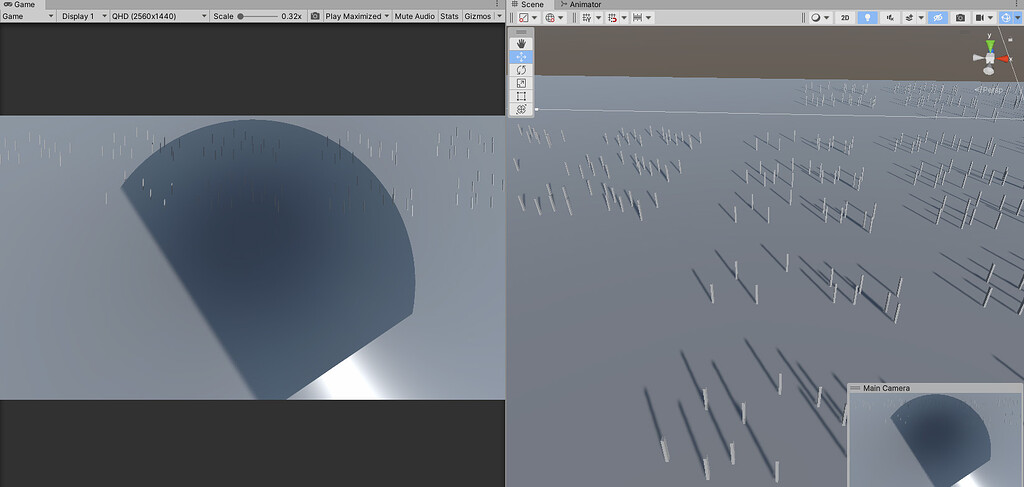 Shadow Issues With Custom Camera Matrix Unity Engine Unity Discussions 1126