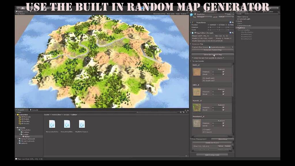 Map Editor for the Honey Hex Framework - Community Showcases - Unity Discussions