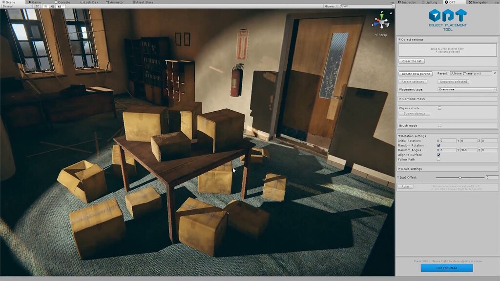 [RELEASED] Object Placement Tool - Community Showcases - Unity Discussions