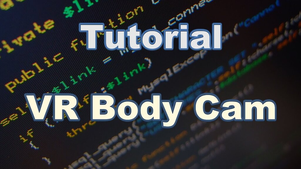 [Tutorial] Add a Virtual Body to your VR Project - Unity Engine - Unity Discussions