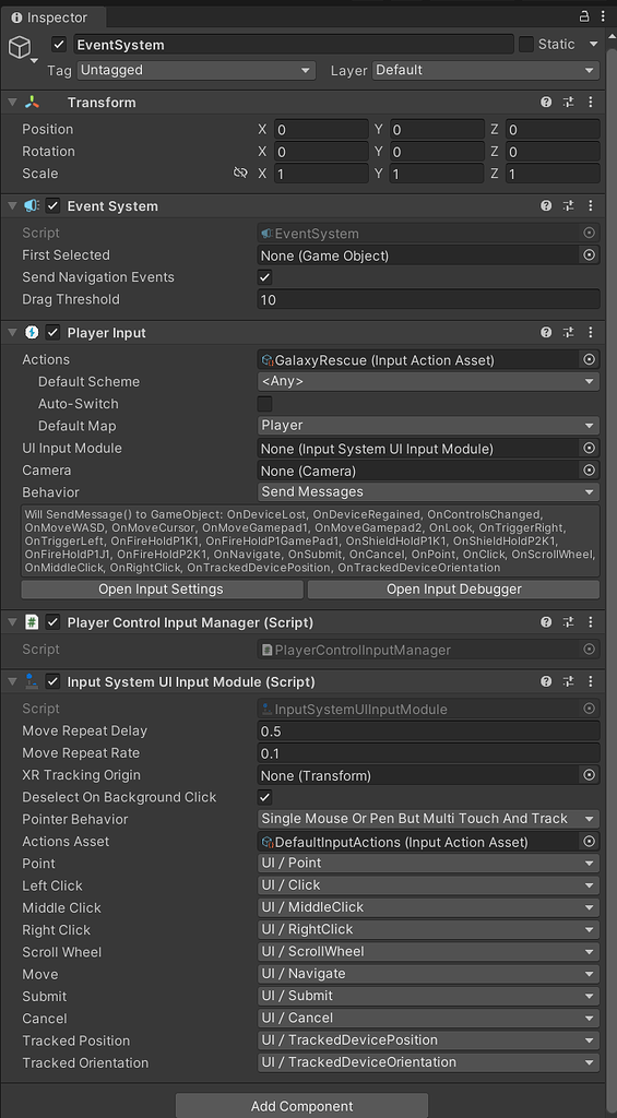 Gamepad / Joystick not working (latest unity input system) - Unity ...