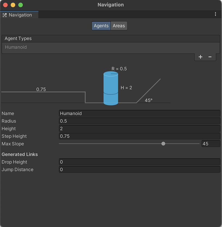 New Navigation window does not show the "Bake" option - Unity Engine ...