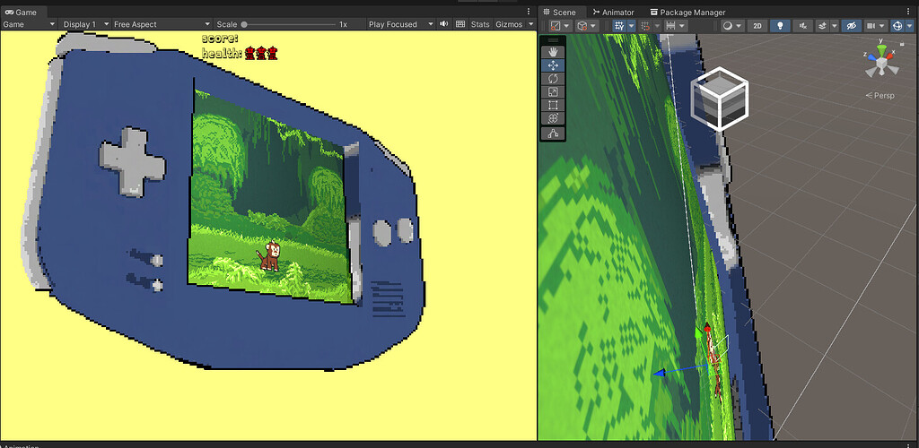 Child object doesn't move along local x-axis when parent object is rotated - Unity Engine ...