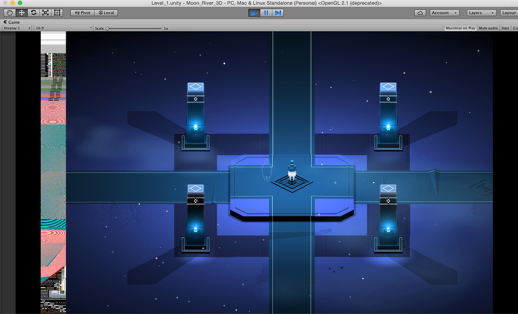 Image effects cause weird artifacts when using LetterBoxing - Unity ...