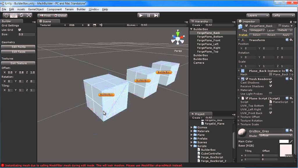 Hammer Editor (Source Engine) style geometry creation in Unity- making progress! - Unity Engine ...