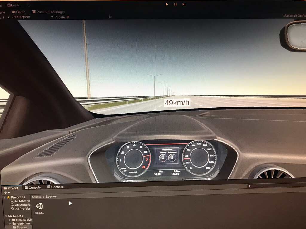 Is there a way to check the car speedometer? - Unity Engine - Unity ...
