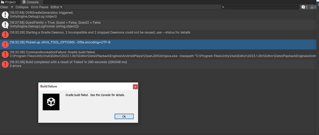 [Build Error] Gradle build failed. See the Console for details - Unity Engine - Unity Discussions
