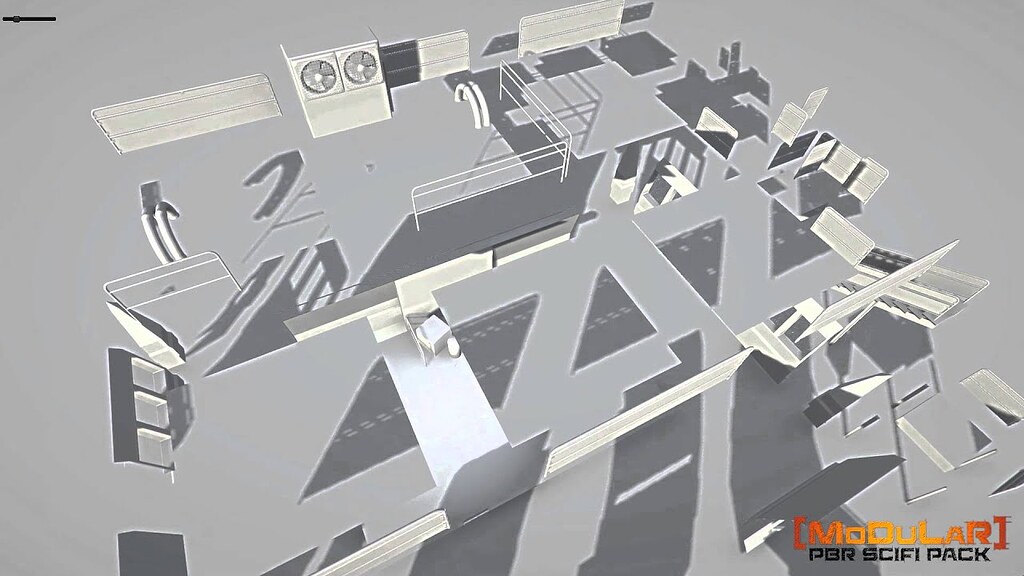 [Modular] PBR SciFi Pack - Community Showcases - Unity Discussions