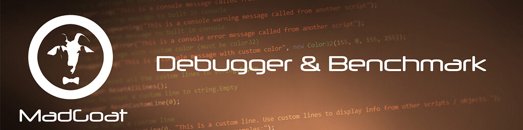 [RELEASED] MadGoat Debugger & Benchmark v2 - Community Showcases ...