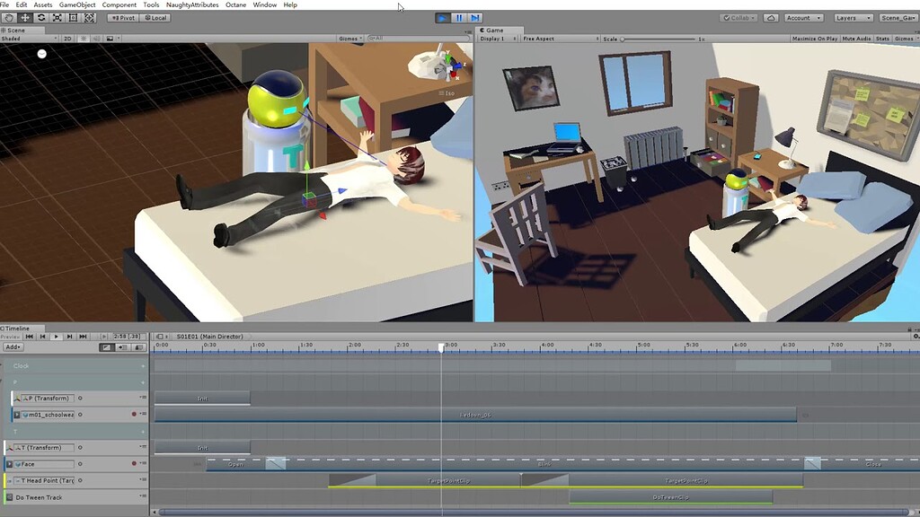 [WIP] Lazy P and Angry T - Make Movies with Unity! - Community Showcases - Unity Discussions