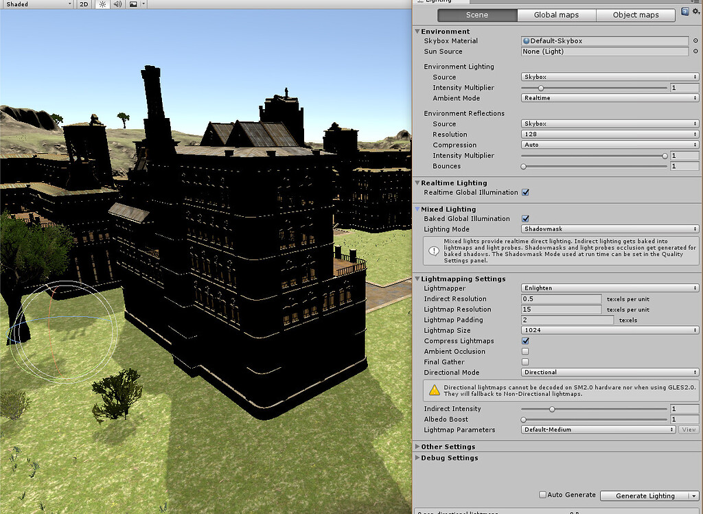 Ambient lighting is missing - Unity Engine - Unity Discussions
