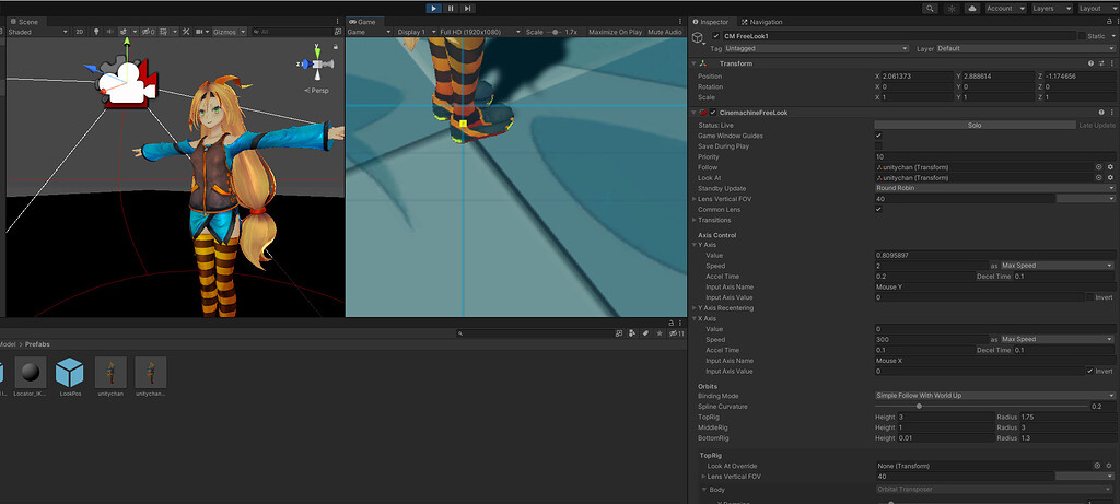 How do I change the focus center of Cinemachine? - Unity Engine - Unity ...