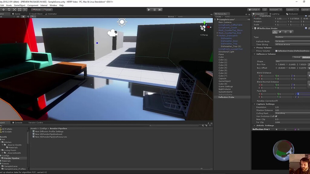 Planar Reflection Probe Issue - Unity Engine - Unity Discussions
